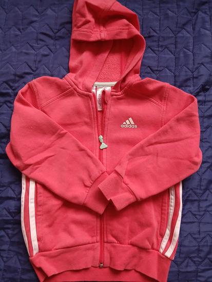 Adidas koralni duks na zip sa kapuljacom, 110