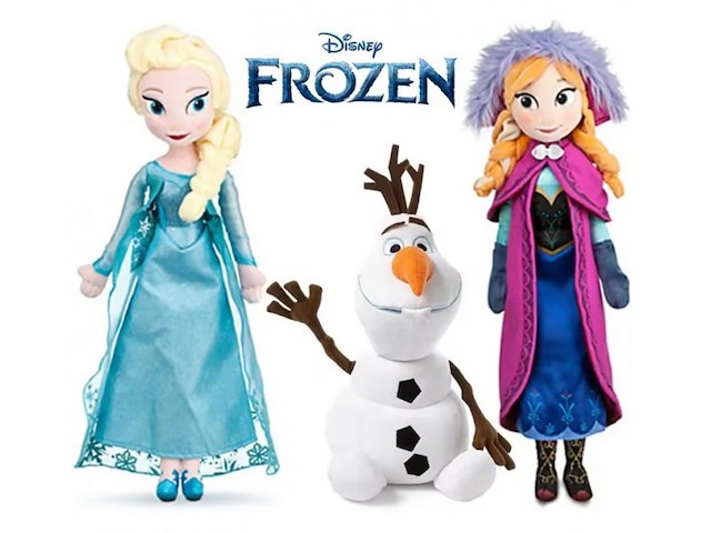 Igračka Plišana Frozen Disney Elsa Anna Olaf M1 (Elza)