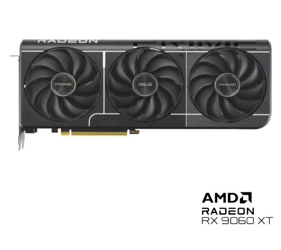 Asus - Graficka karta ASUS PRIME-RX9060XT-O16G AMD/16GB/GDDR6/128bit/crna