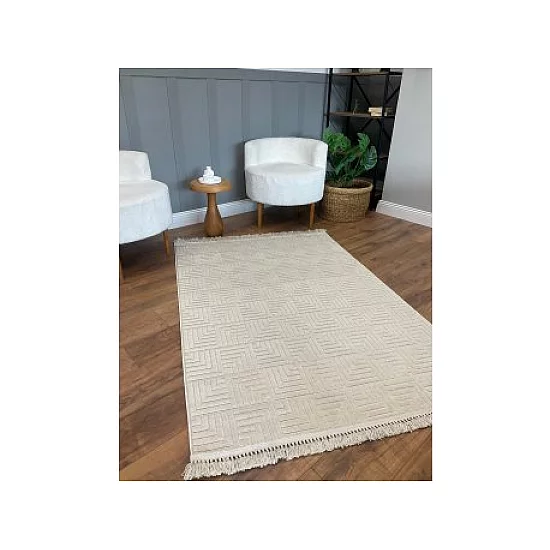 CONCEPTUM HYPNOSE TEPIH STAZA (80X150) DIZAYN KARE BEIGE CENA