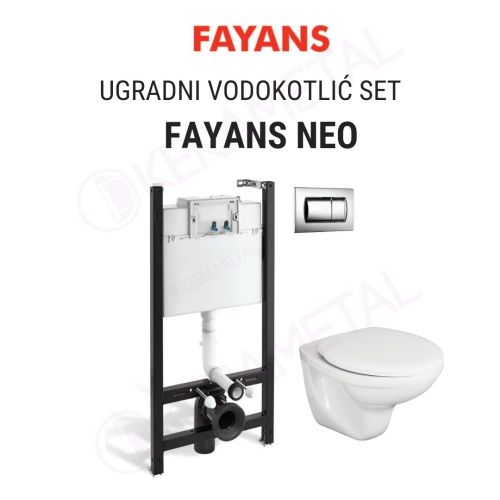 Ugradni vodokotlić SET FAYANS NEO