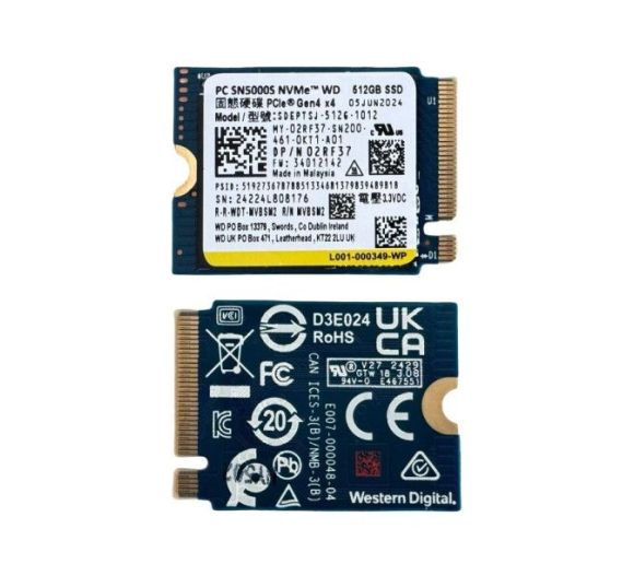 Western Digital - SSD Western Digital 512GB M.2 PC SN5000S NVMe Bulk 2280