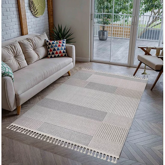 CONCEPTUM HYPNOSE TEPIH STAZA (80X300) KORYA BEIGE GREY