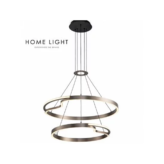 HOME LIGHT LUNA 236 LUSTER 61W 3000K SIVA CENA