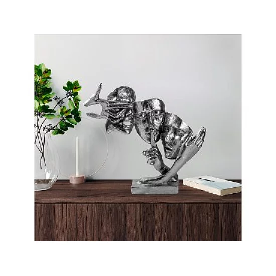 WALLXPERT DECORATIVE OBJECT FIGURA OD SREBRA YAK 034 B CENA