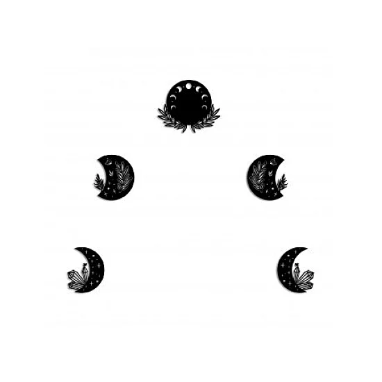 WALLXPERT ZIDNA DEKORACIJA THE PHASES OF THE MOON CENA