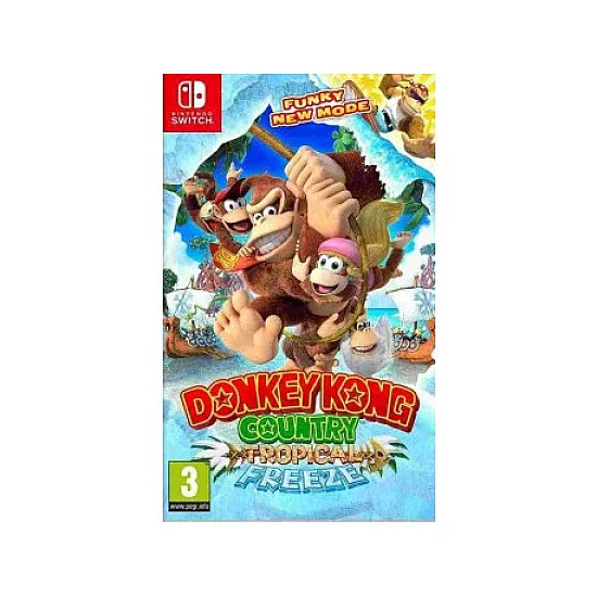 NITENDO SWITCH DONKEY KONG COUNTRY FREEZE CENA