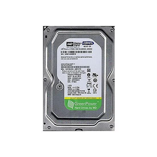 WESTERN DIGITAL WD GREEN, 3.5 / 1TB / 64MB / SATA / 7200 RPM, WD10EURX CENA