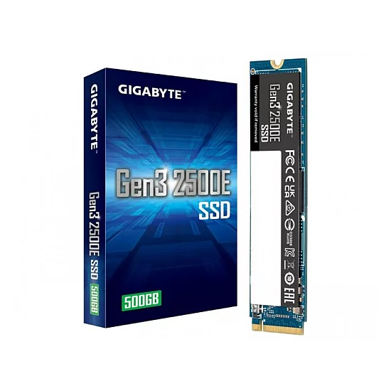 GIGABYTE 500GB M.2 PCIE GEN3 X4 NVME 2500E SSD G325E500G CENA
