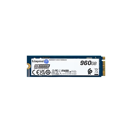 KINGSTON SERVERSKI NVME SSD DATACENTAR DC2000B 960GB 7000MBS/13000MBS PLP SEDC2000BM8 CENA
