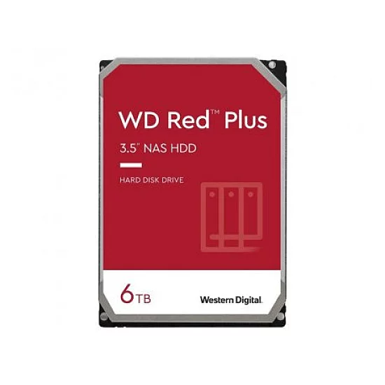 WESTERN DIGITAL 6TB, 3.5, SATA III 256MB INTELLIPOWER, RED PLUS NAS (WD60EFPX) CENA