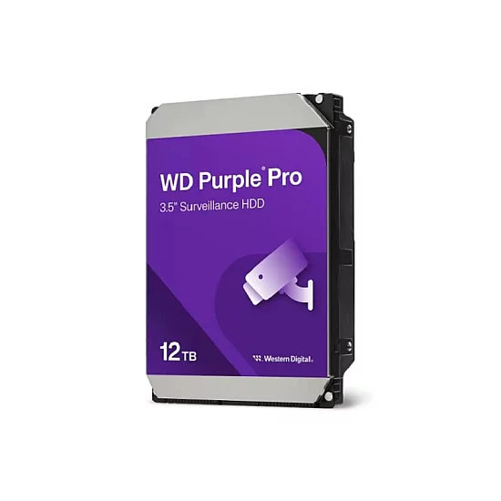 WD 12TB 3.5 INČA SATA III 512MB 7.200RPM WD122PURP PURPLE PRO HARD DISK CENA