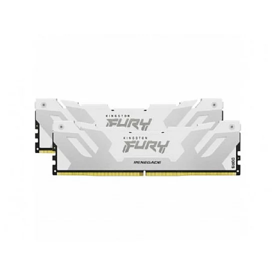 KINGSTON DIMM DDR5, 32GB (2X16), 6.400MHZ, FURY RENEGADE WHITE XMP (KF564C32RWK2-32) CENA