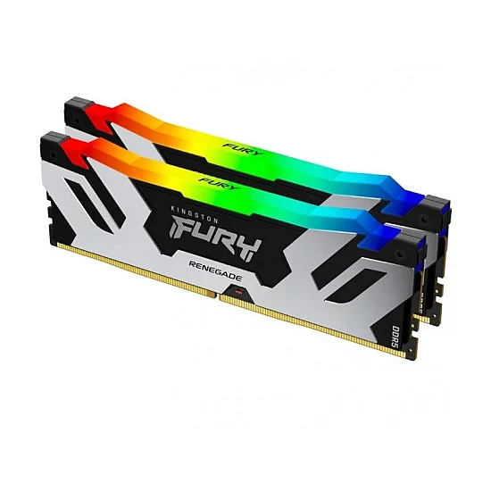 KINGSTON DIMM DDR5 32GB (2X16GB KIT) 6400MT/S KF564C32RSAK2-32 FURY RENEGADE RGB CENA