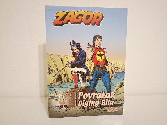 Zagor Povratak Diging Bila Veseli četvrtak broj 72