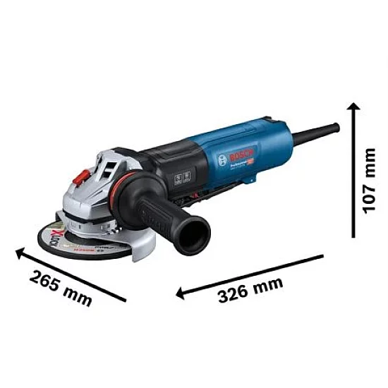 BOSCH GWS 17-125 PS PROFESSIONAL UGAONA BRUSILICA, 06017D1300