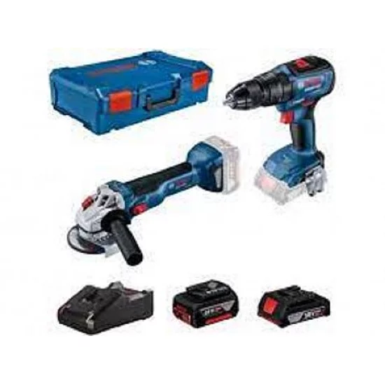 BOSCH PROFESSIONAL AKUMULATORSKI SET ORODJA GWS 18V-10 + GSB 18V-50 0615990M9K CENA