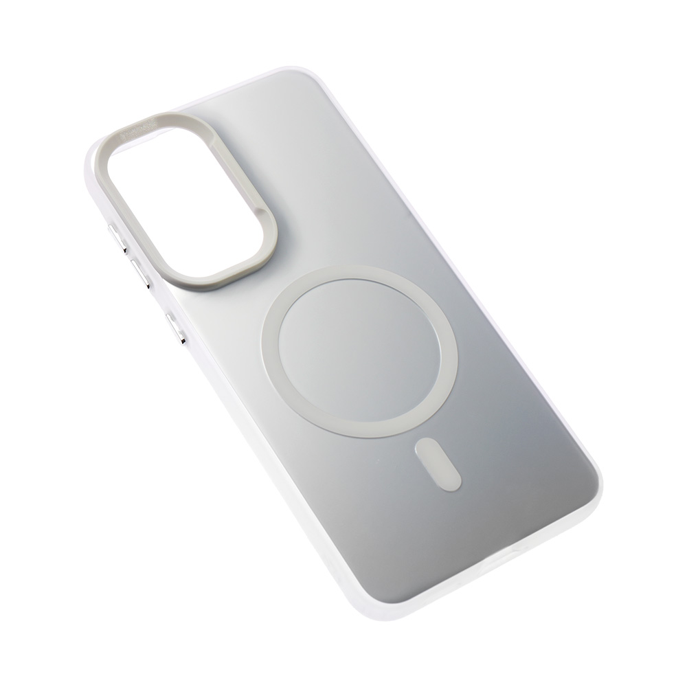 Zastitna maska (futrola) Magsafe providna - Samsung A376 Galaxy A37 5G srebrna
