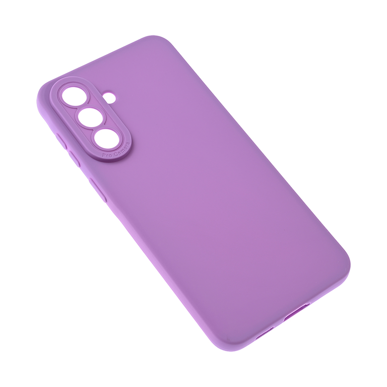 Zastitna maska (futrola) Silikon Pro Camera - Samsung A576 Galaxy A57 5G ljubicasta