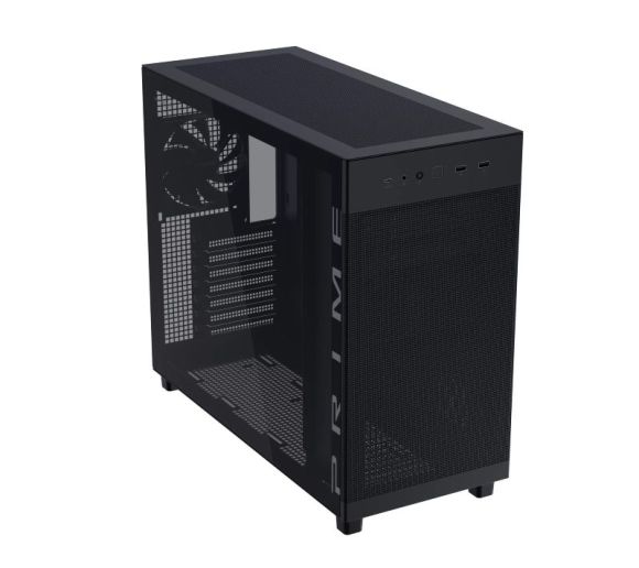 Asus - PRIME AP303 TG BLACK micro-ATX kućište crno