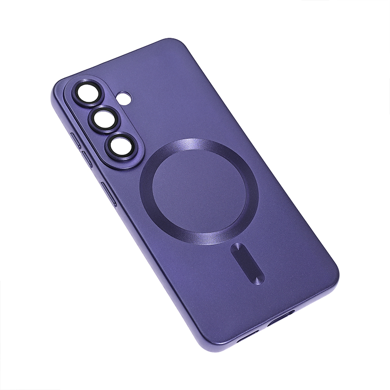 Zastitna maska (futrola) Magsafe Chrome - Samsung S941 Galaxy S26 ljubicasta