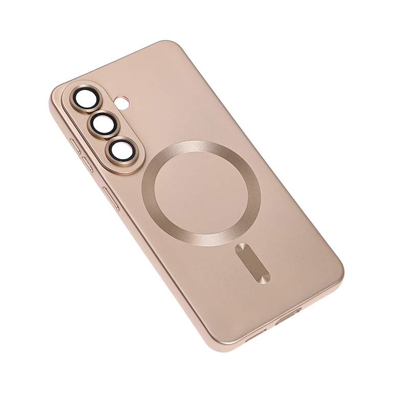 Zastitna maska (futrola) Magsafe Chrome - Samsung S941 Galaxy S26 zlatna