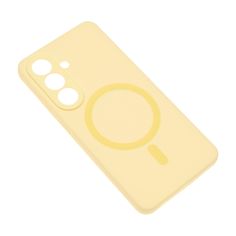 Zastitna maska (futrola) Magsafe Pure color - Samsung S941 Galaxy S26 zuta