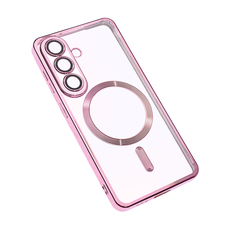 Zastitna maska (futrola) Magsafe Lux - Samsung S946 Galaxy S26 Plus roze