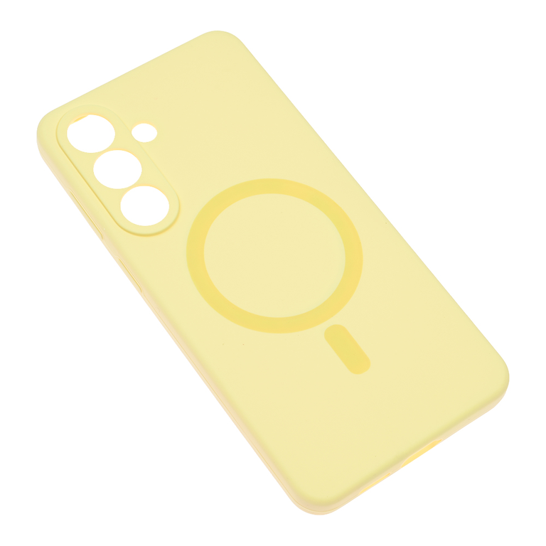 Zastitna maska (futrola) Magsafe Pure color - Samsung S946 Galaxy S26 Plus zuta