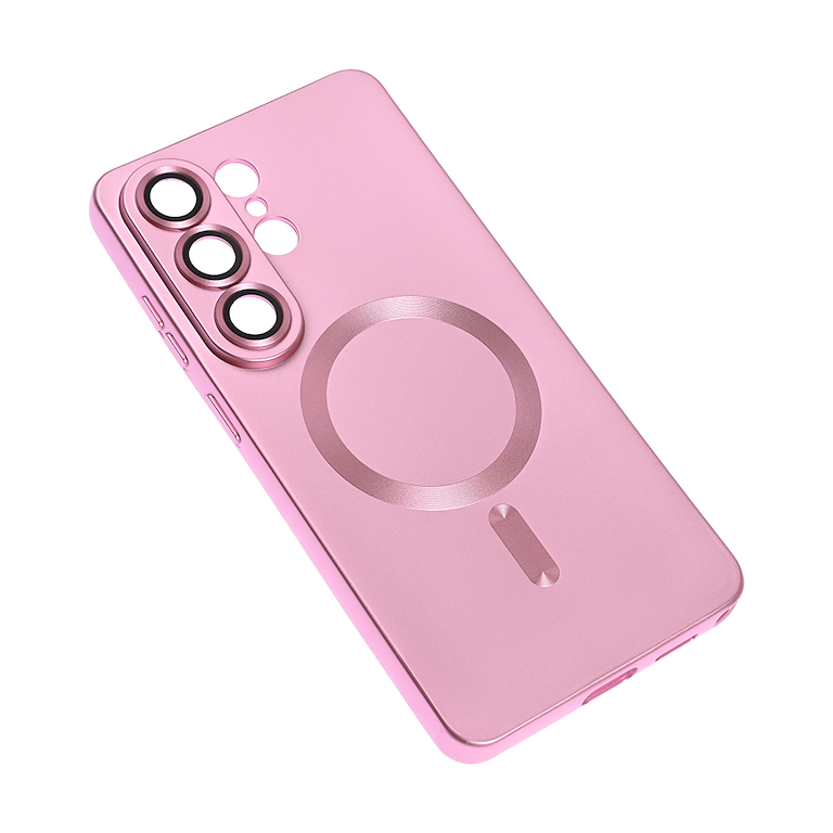 Zastitna maska (futrola) Magsafe Chrome - Samsung S948 Galaxy S26 Ultra roze