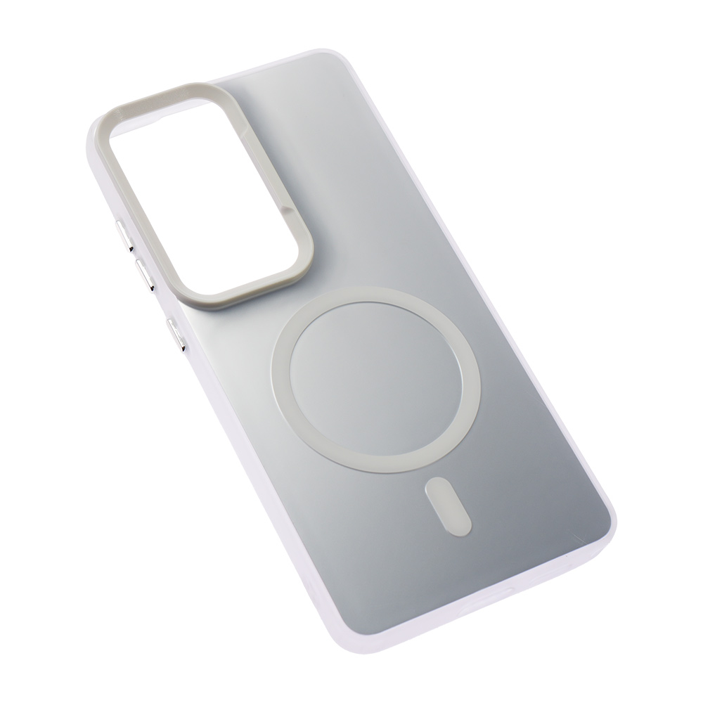 Zastitna maska (futrola) Magsafe providna - Samsung S948 Galaxy S26 Ultra srebrna