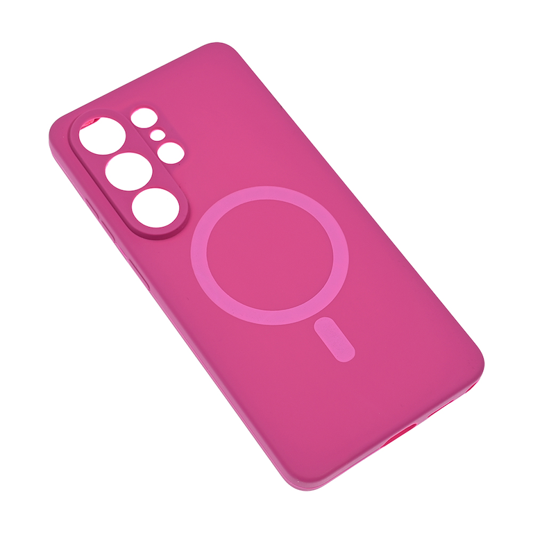 Zastitna maska (futrola) Magsafe Pure color - Samsung S948 Galaxy S26 Ultra tamno pink
