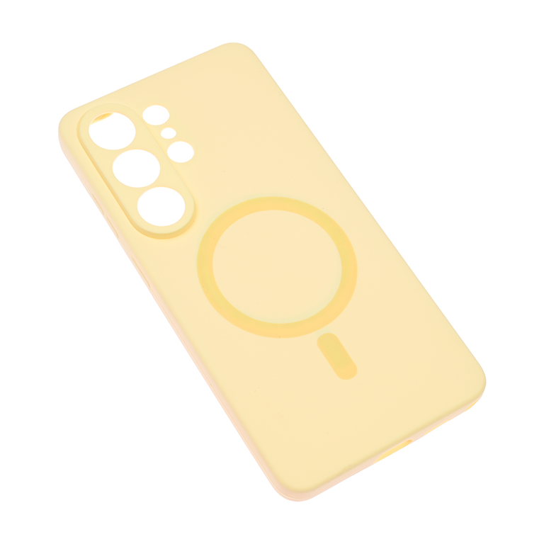 Zastitna maska (futrola) Magsafe Pure color - Samsung S948 Galaxy S26 Ultra zuta