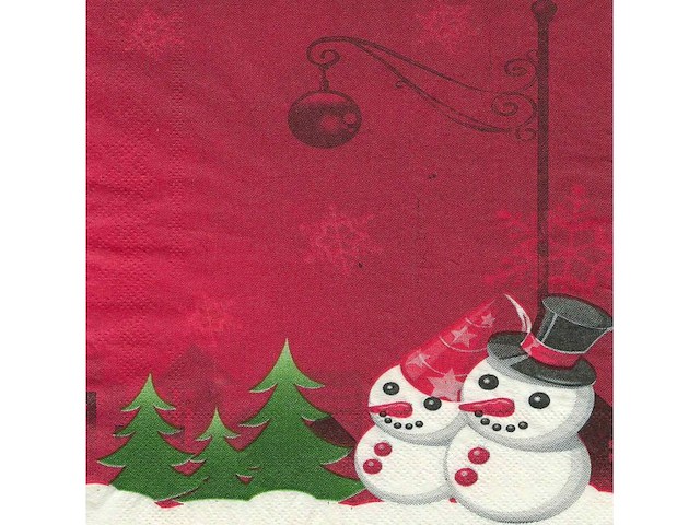 Salveta POV62NG_047 - 33x33cm Sneško