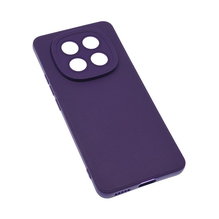 Zastitna maska (futrola) Teracell Giulietta - Xiaomi Redmi Note 15 4G (EU) mat tamno ljubicasta