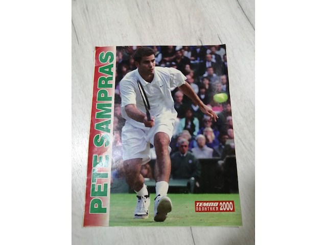 Poster iz Tempa - Pete Sampras