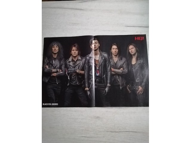 Poster(dvostrani) Black Veil Brides/Mars/Zorannah