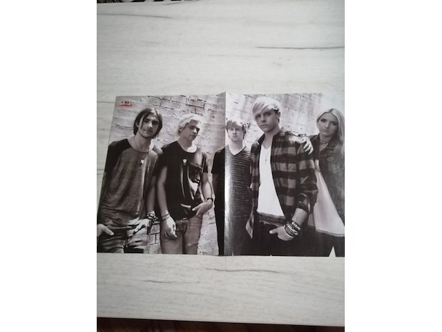 Poster(dvostrani) R5/Justin Bieber
