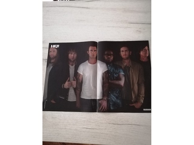 Poster(dvostrani) Maroon 5/Black Veil Brides/Beyonce