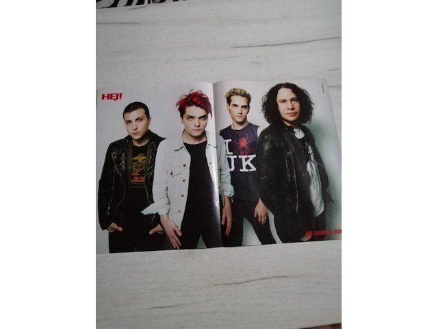 Poster(dvostrani) My Chemical Romans/Flo Rida/R.Guzman