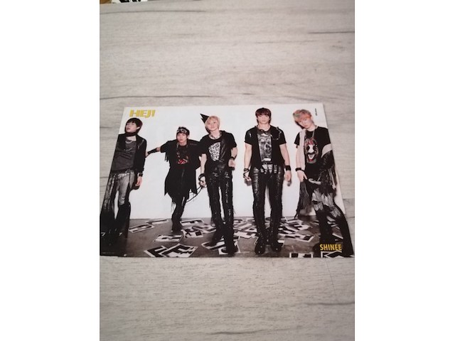 Poster(dvostrani) Shinee/No Doubt