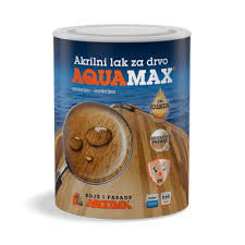 Maxima Aquamax,Akrilni lak za drvo transparenti 10 lit