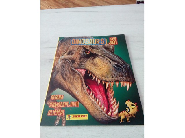 Album za sličice - Dinosaurs kao ja(prazan)