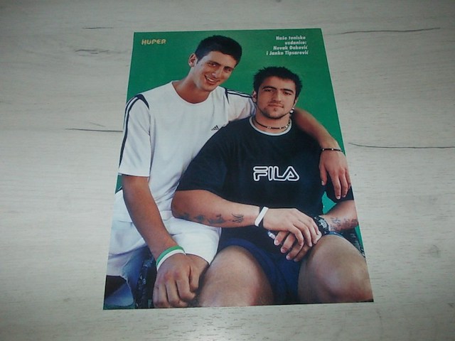 Poster - Novak Đoković i Janko Tipsarević