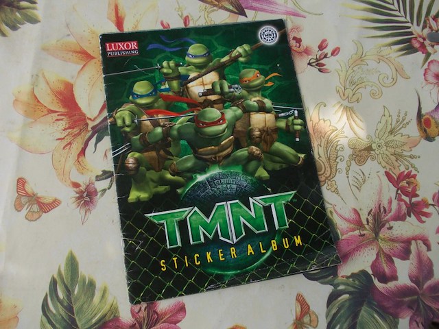 Album za sličice - TMNT Sticker album - PRAZAN