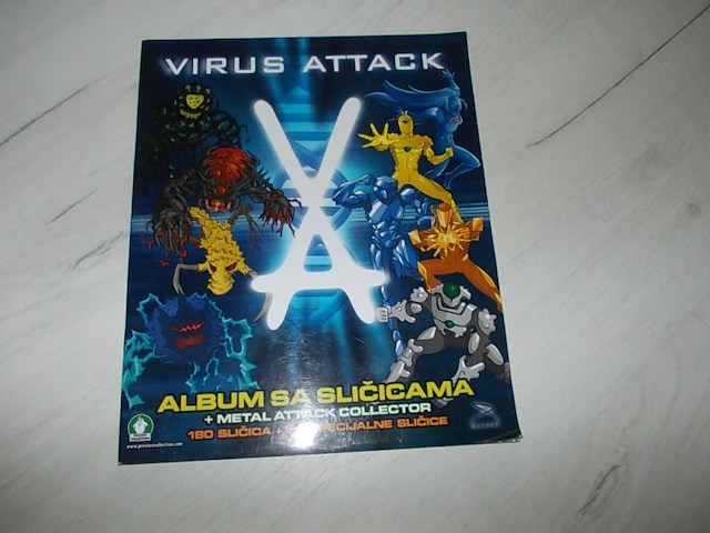 Album za sličice - VIRUS ATTACK
