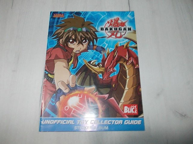 Album za sličice - Bakugan (PRAZAN)