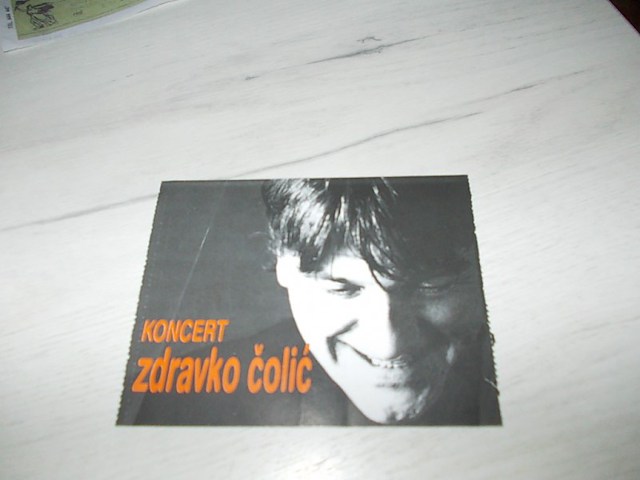 Ulaznica - Koncert Zdravko Čolić