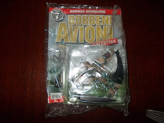 Borbeni avion br.07 HAWKER HURRICANE