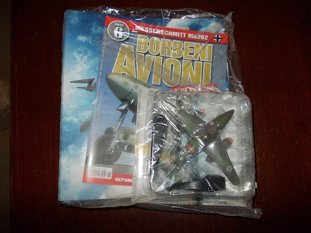 Borbeni avion br.06 MESSERSCHMITT Me262